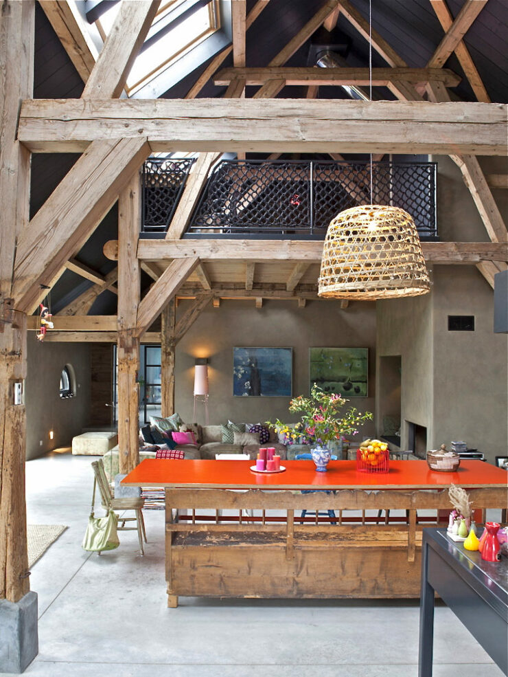 Une ferme rénovée par le studio Viva Veda - Turbulences Déco