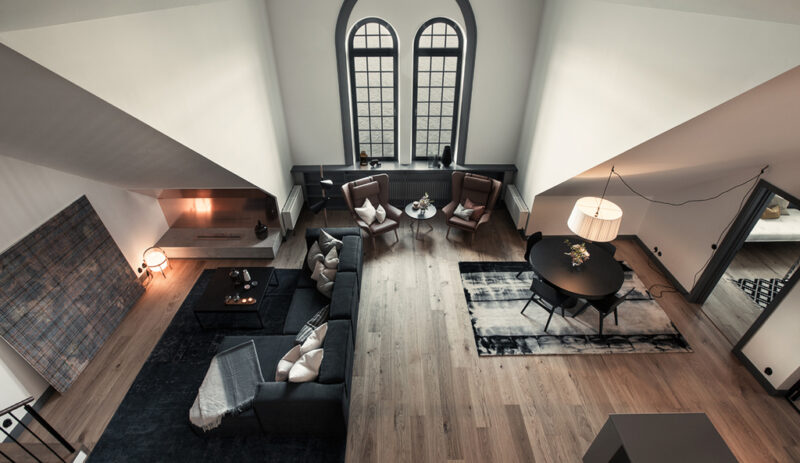 Deux duplex incroyables à Stokholm - Turbulences Déco