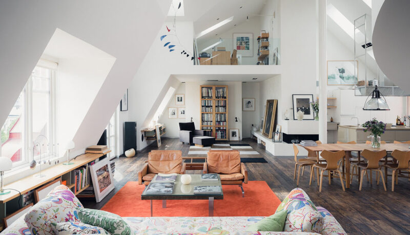 Deux duplex incroyables à Stokholm - Turbulences Déco