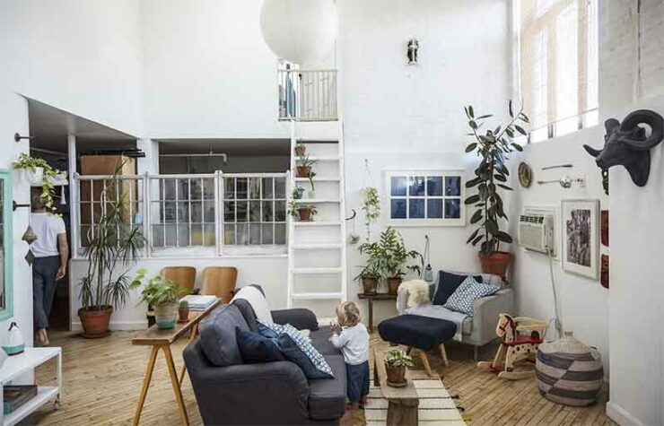 Lofts de hipsters : indus' récup' et plantes - Turbulences Déco