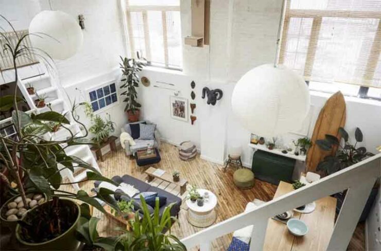 Lofts de hipsters : indus' récup' et plantes - Turbulences Déco