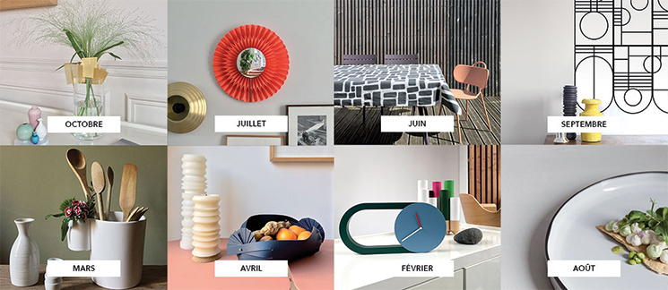 Un an d'abonnement à Designer Box - Turbulences Déco