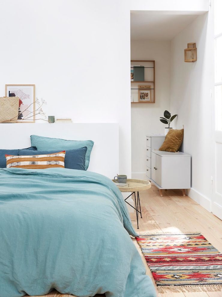 Une chambre slow et nature avec Cyrillus * - Turbulences Déco