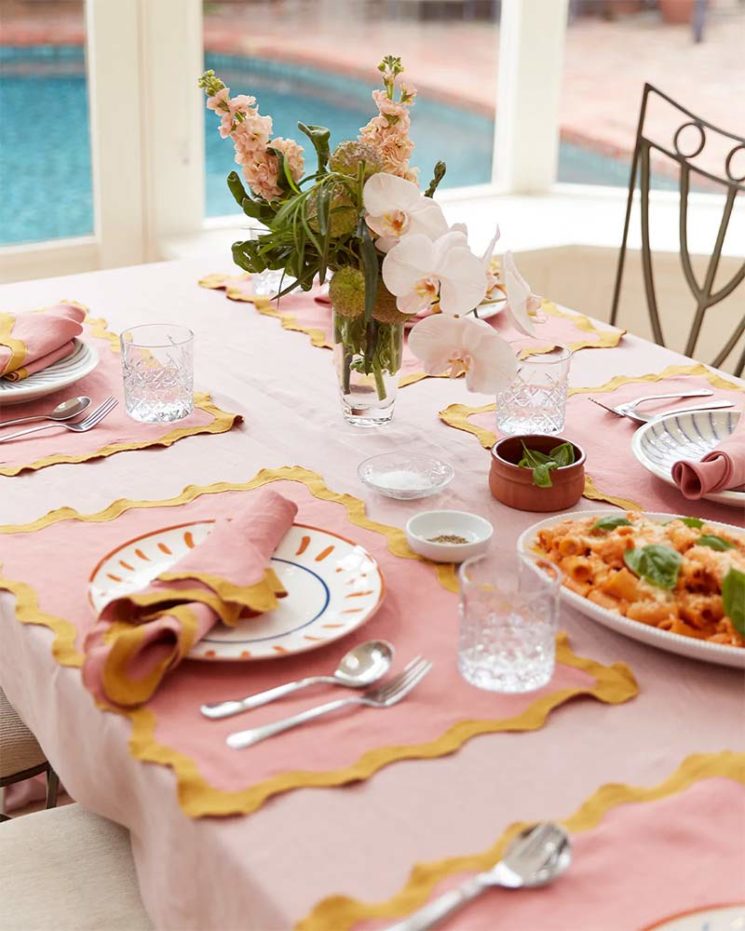 Inspiration déco : Tables du sud colorées - Turbulences Déco