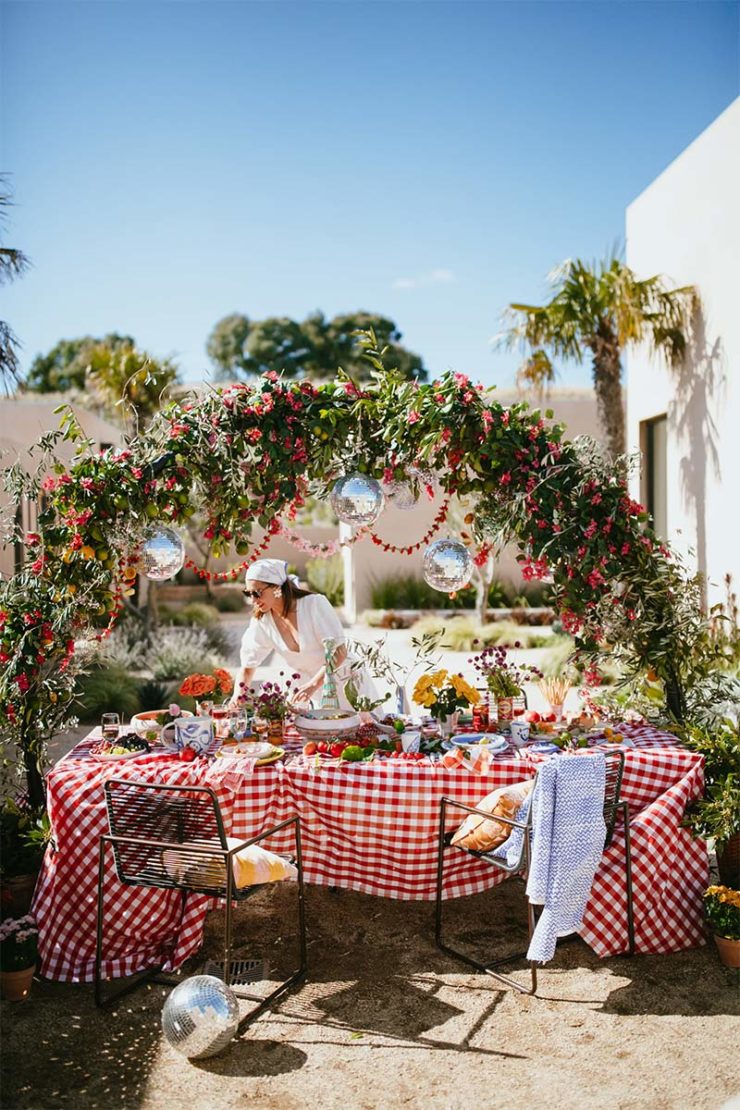 Inspiration déco : Tables du sud colorées - Turbulences Déco