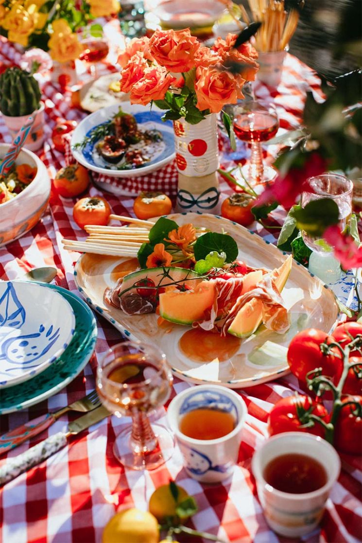 Inspiration déco : Tables du sud colorées - Turbulences Déco