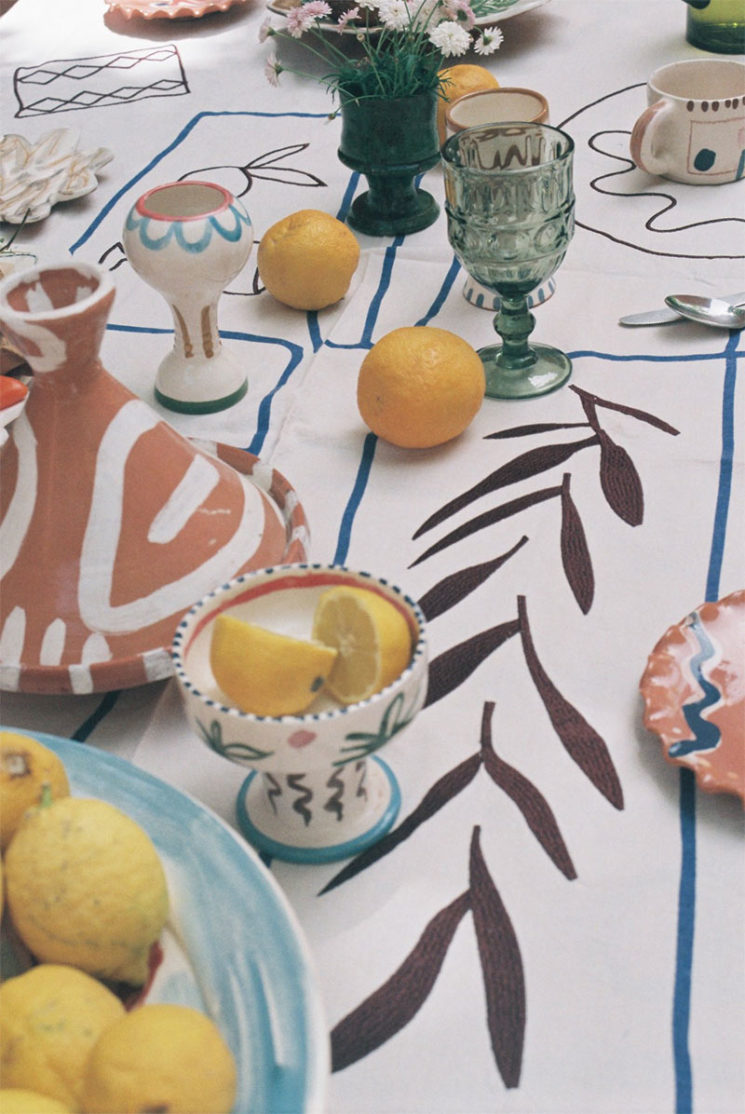 Inspiration déco : Tables du sud colorées - Turbulences Déco