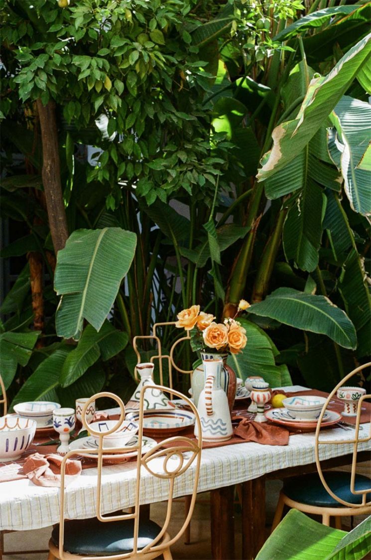 Inspiration déco : Tables du sud colorées - Turbulences Déco