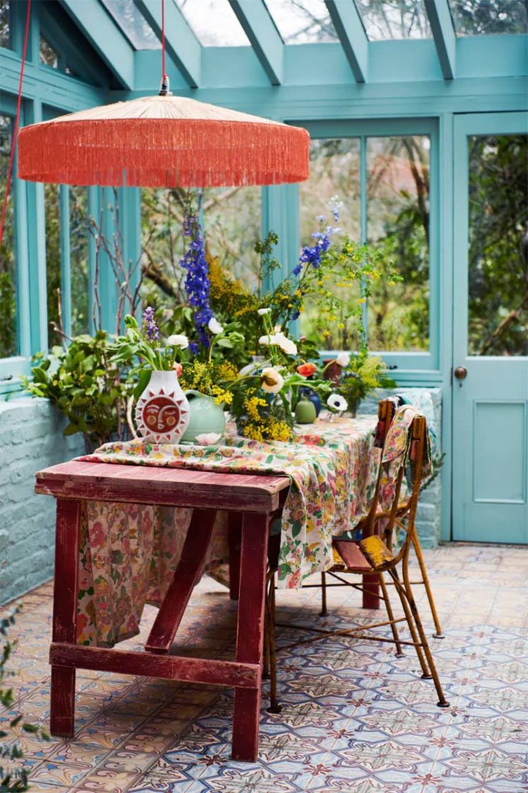 Inspiration déco : Tables du sud colorées - Turbulences Déco