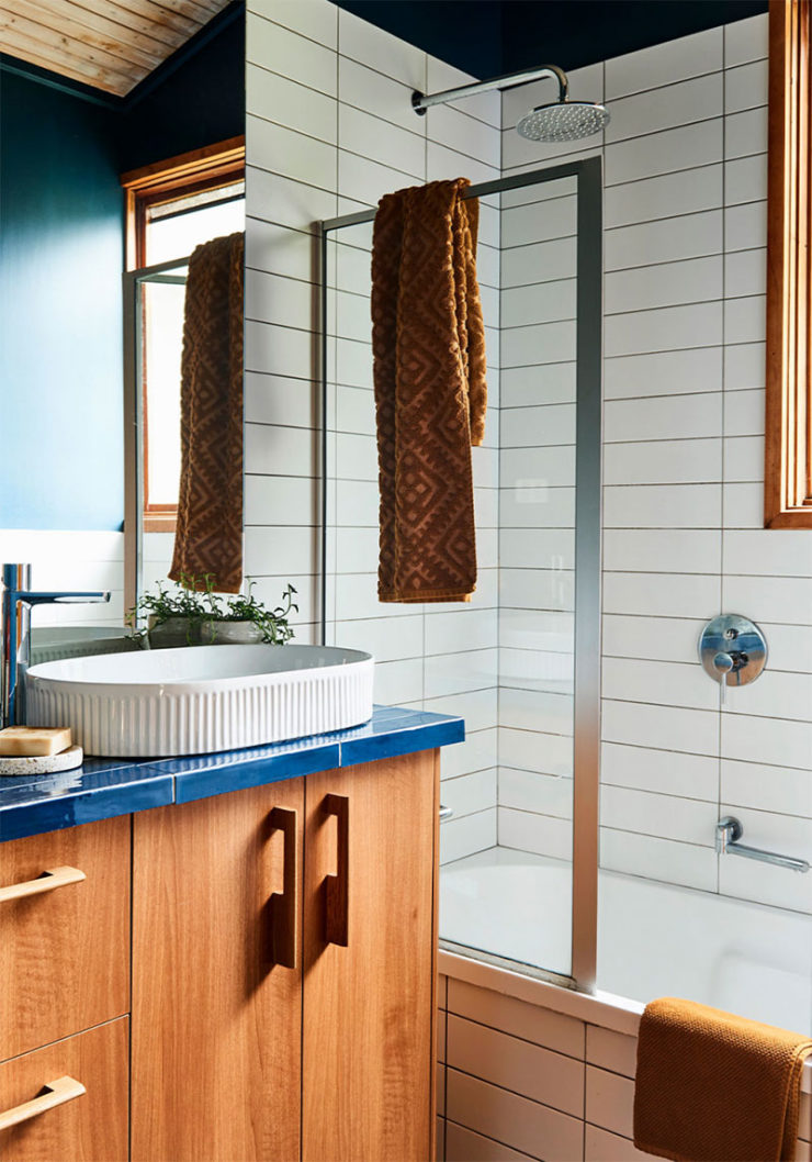 Une cabane de bois rustique, devenu un lodge boho - Turbulences Déco